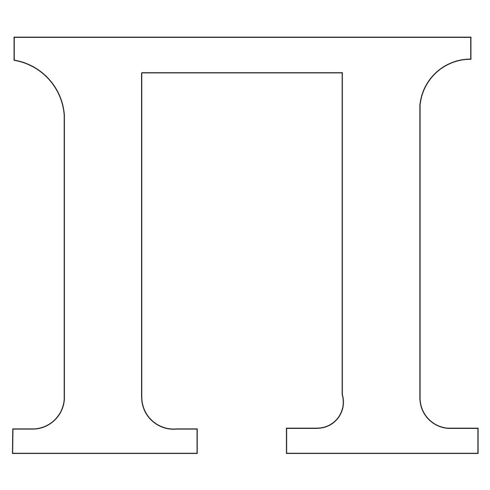 greek alphabet pi Digital Pattern | Sweet Dreams Quilt Studio - Digital ...