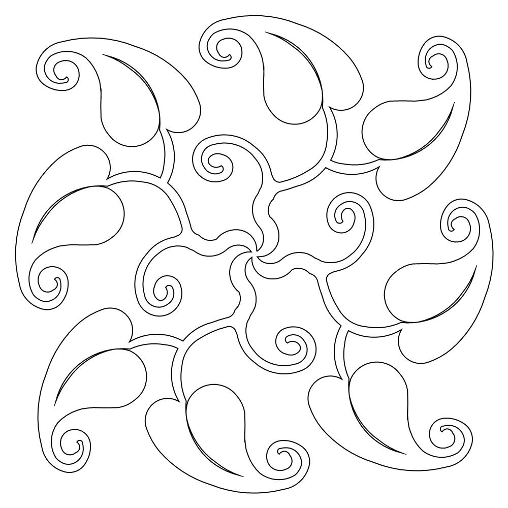 heart vine 4 Digital Pattern | Sweet Dreams Quilt Studio - Digital ...