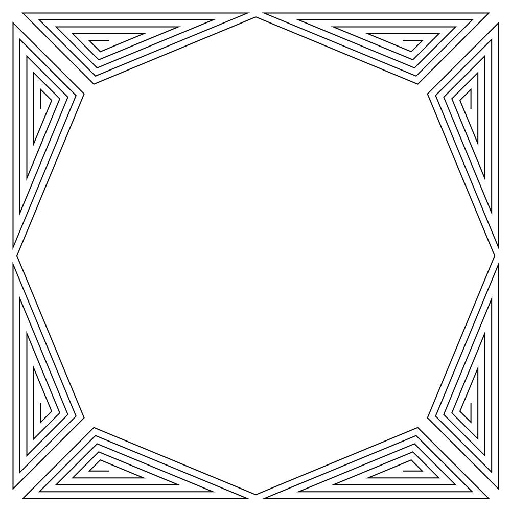 jn compass rose frame 001 Digital Pattern | Sweet Dreams Quilt Studio ...