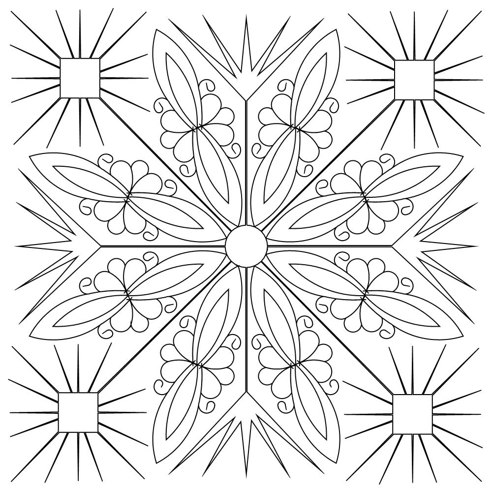 kc star 015 Digital Pattern | Sweet Dreams Quilt Studio