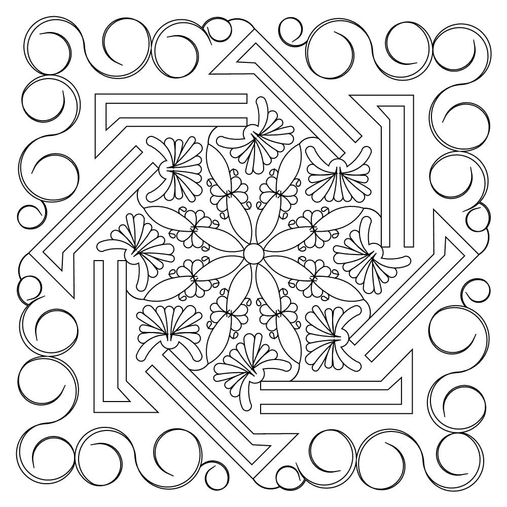 kc star 033 Digital Pattern | Sweet Dreams Quilt Studio - Digital Block ...