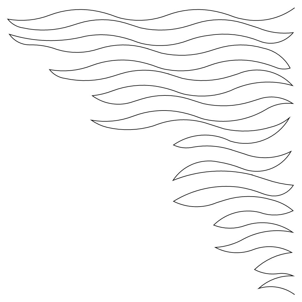 lc wave block 001 Digital Pattern | Sweet Dreams Quilt Studio - Digital ...