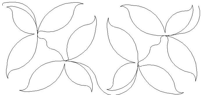 leaf border 4 Digital Pattern | Sweet Dreams Quilt Studio - Digital ...