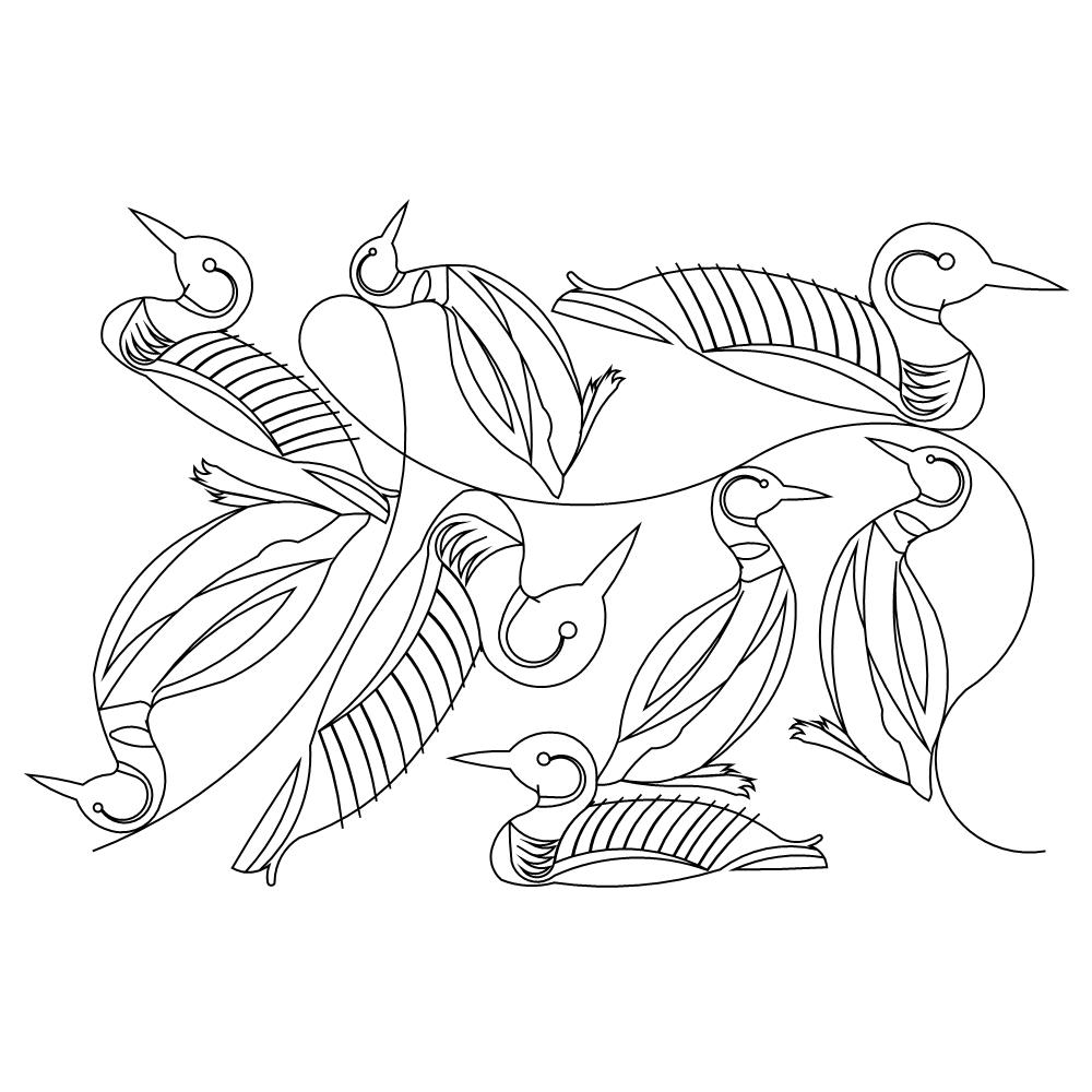 loon pano 001 Digital Pattern | Sweet Dreams Quilt Studio - Edge to ...