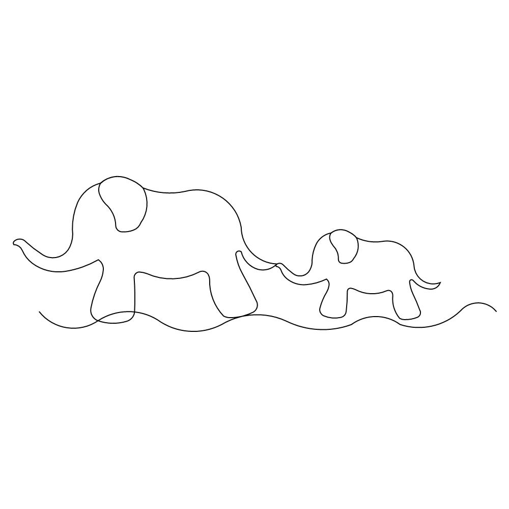 Elephant Nursery Border at Patricia Henderson blog
