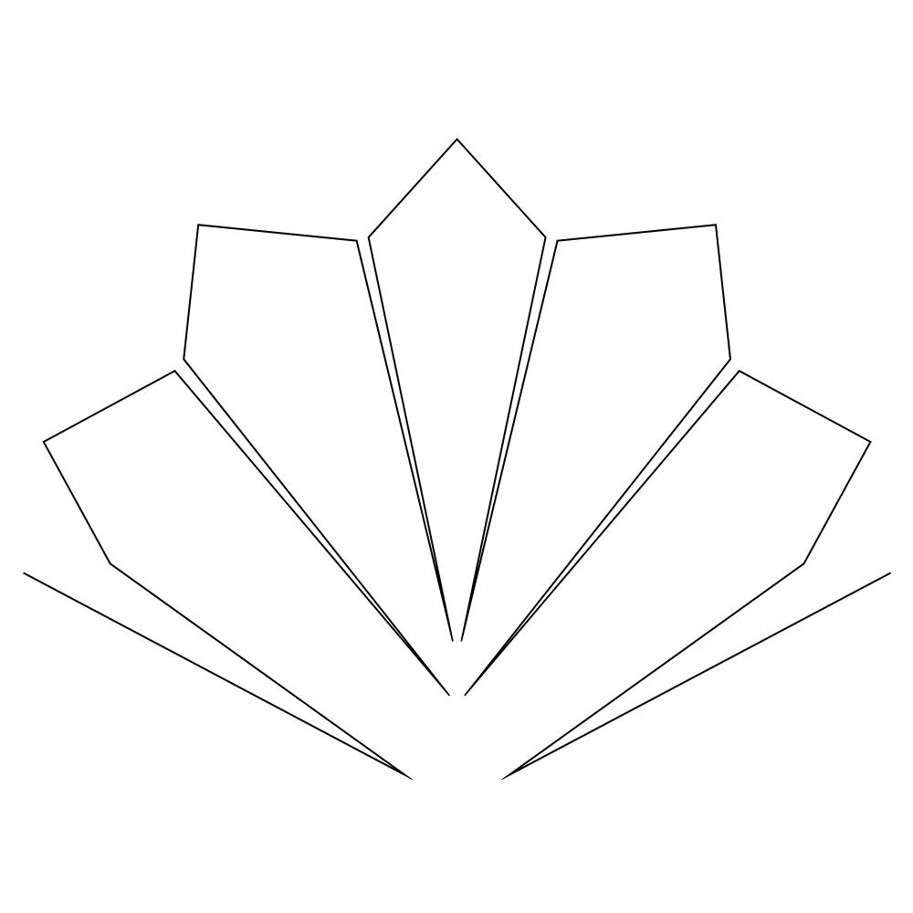 modern clamshell 007 Digital Pattern | Sweet Dreams Quilt Studio - Edge ...