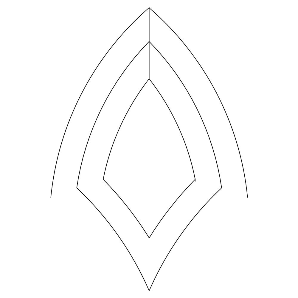 modern clamshell 009 Digital Pattern | Sweet Dreams Quilt Studio - Edge ...