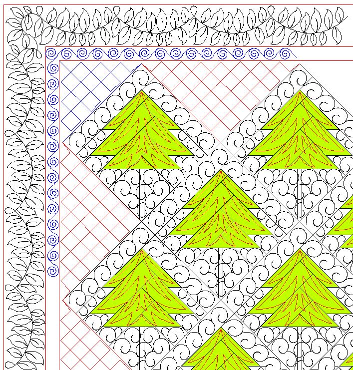Pine Tree Quilt Bundle - Digital Bundles Patterns | Sweet Dreams Quilt ...