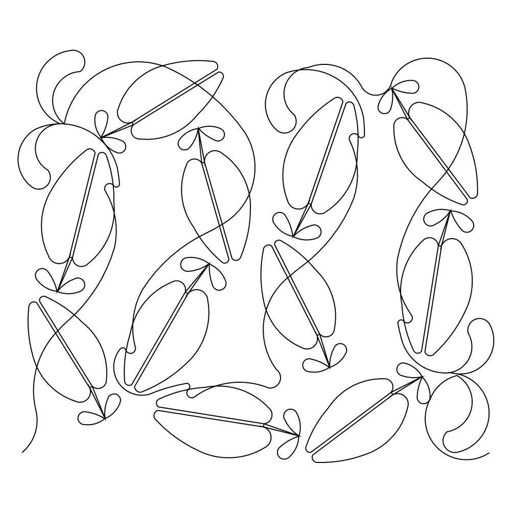 moose track pano 001 Digital Pattern | Sweet Dreams Quilt Studio - Edge ...