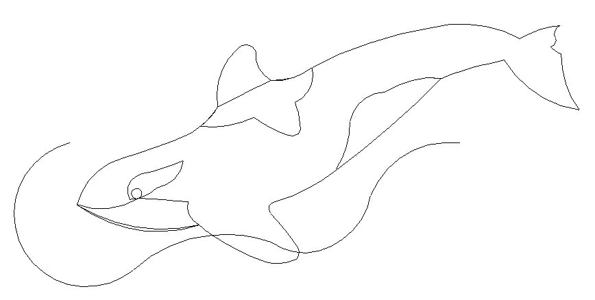 orca border 1 Digital Pattern | Sweet Dreams Quilt Studio - Digital ...