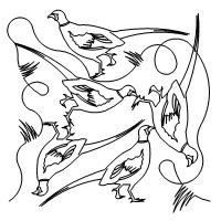 pheasant pano 001 Digital Pattern | Sweet Dreams Quilt Studio - Edge to ...