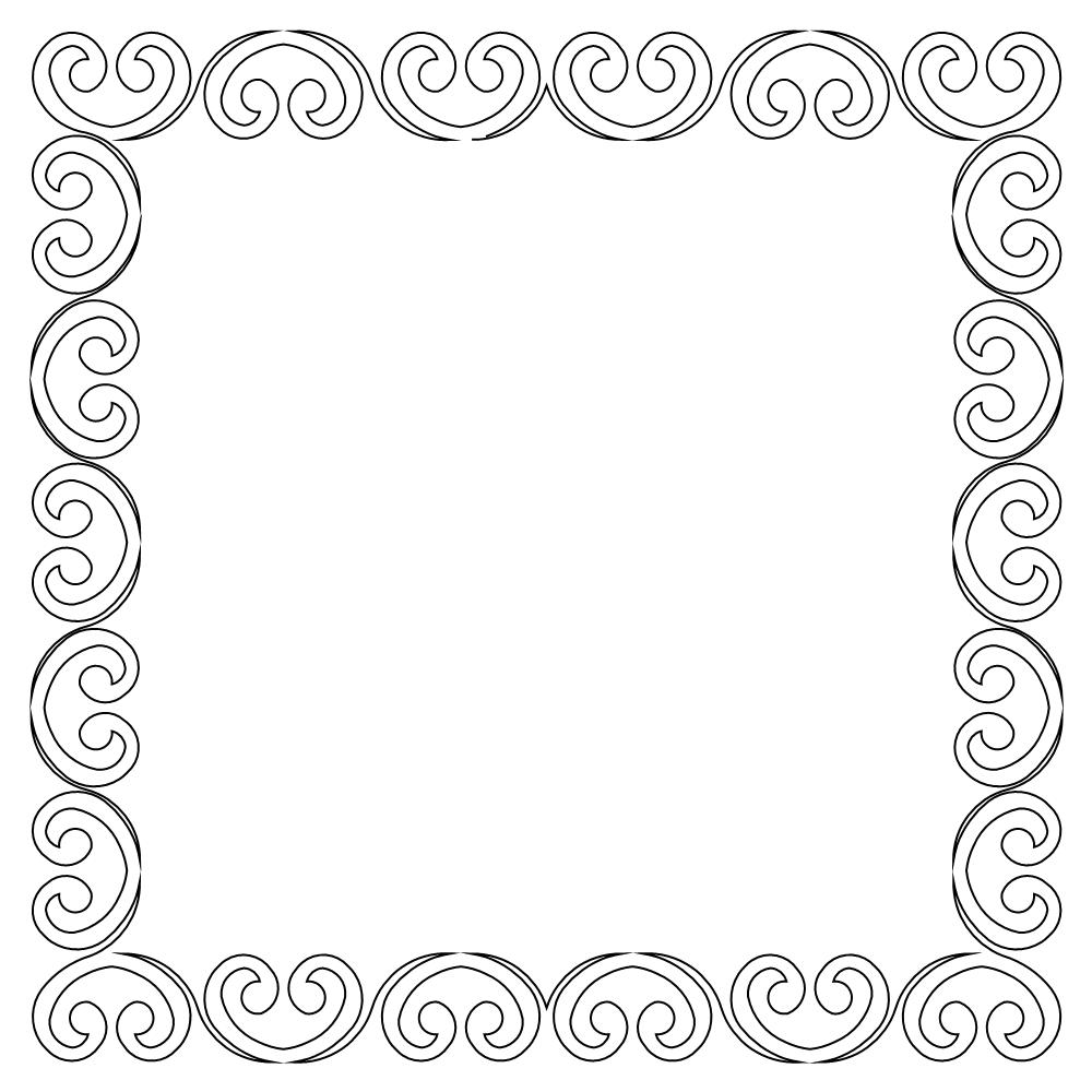 pillow border 004 Digital Pattern | Sweet Dreams Quilt Studio - Digital ...