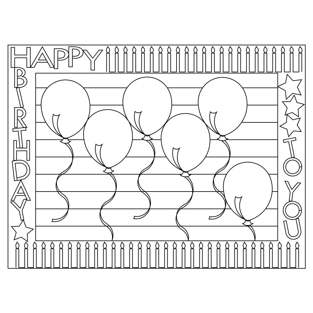 placemat birthday 001 Digital Pattern | Sweet Dreams Quilt Studio ...