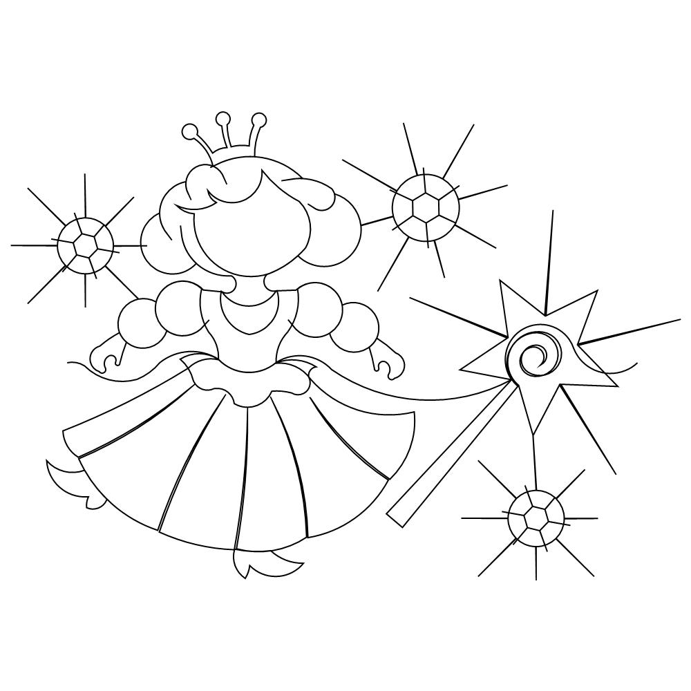 princess border 002 Digital Pattern | Sweet Dreams Quilt Studio ...