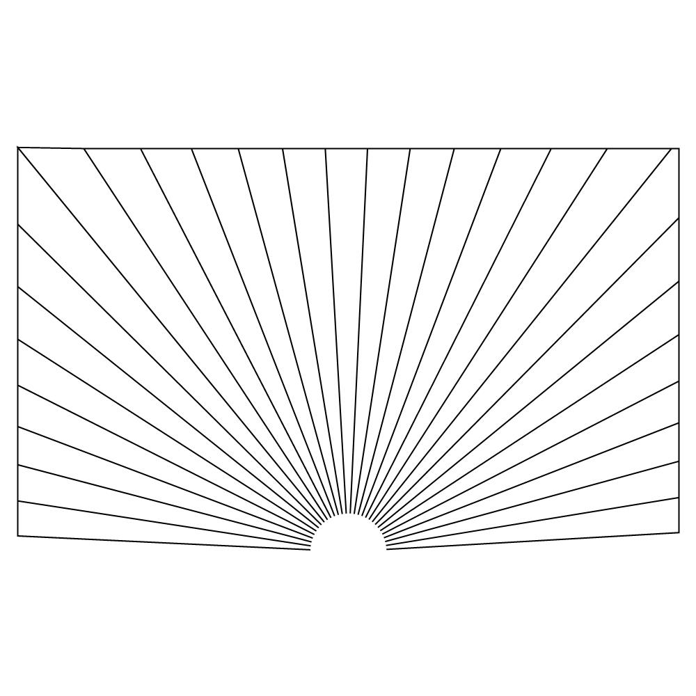 radiating lines 001 half Digital Pattern | Sweet Dreams Quilt Studio ...