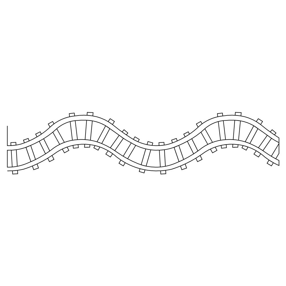 Printable Train Tracks