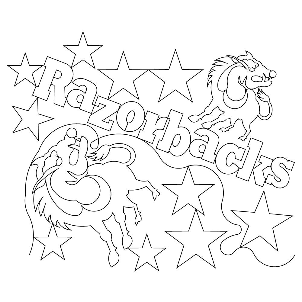 razor hog pano 001 Digital Pattern | Sweet Dreams Quilt Studio - Edge ...