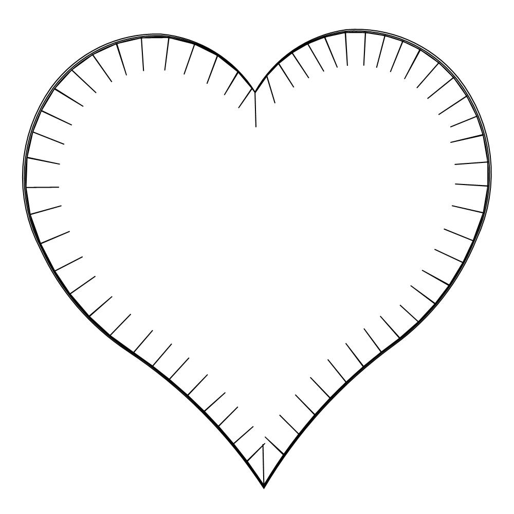 rea heart small Digital Pattern | Sweet Dreams Quilt Studio - Digital ...