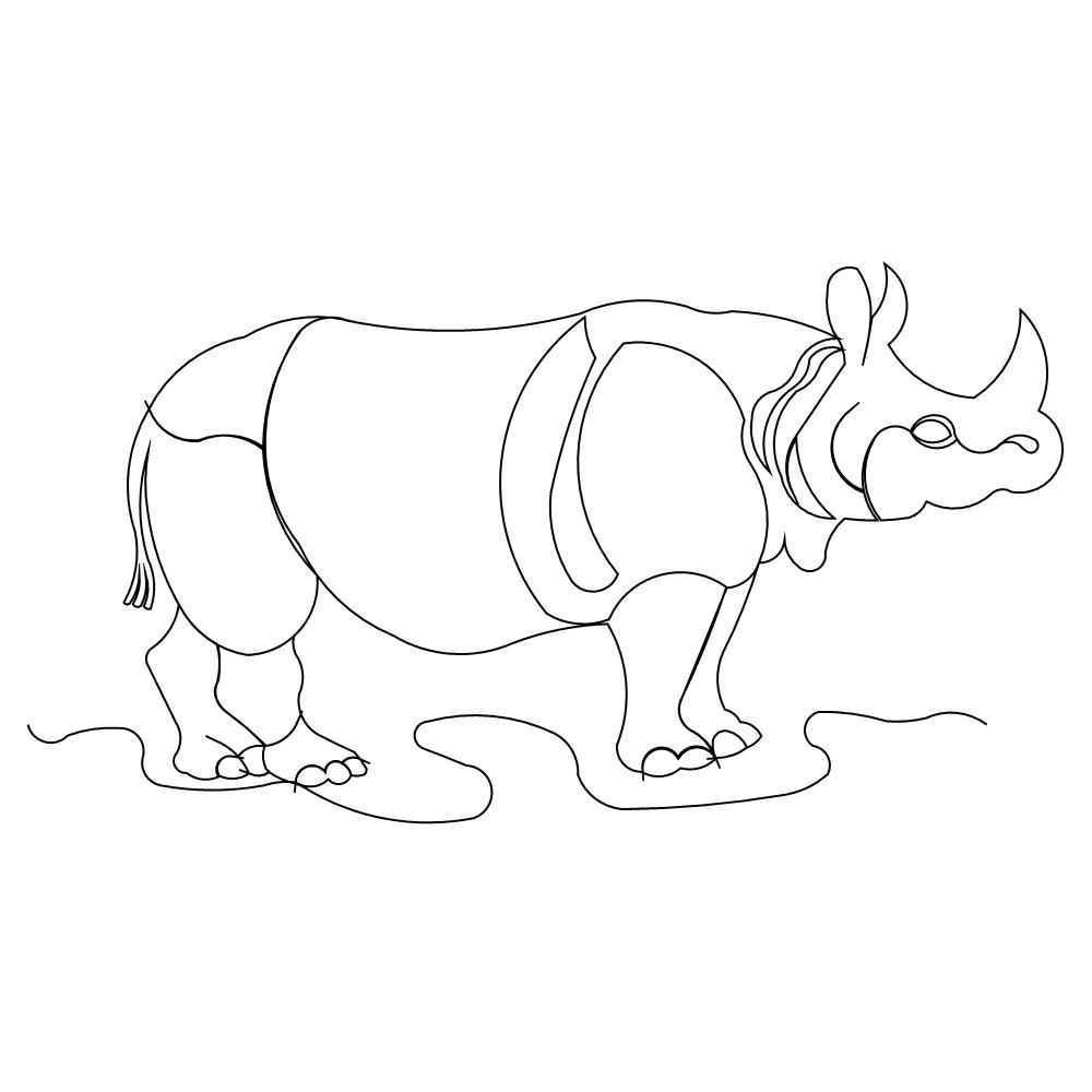 rhino border 001 Digital Pattern | Sweet Dreams Quilt Studio - Digital ...