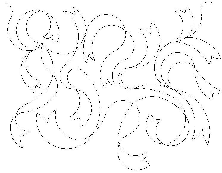 ribbon dance Digital Pattern | Sweet Dreams Quilt Studio - Edge to Edge ...