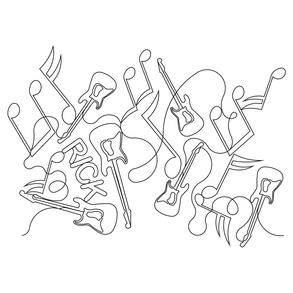 rick guitar pano 001 Digital Pattern | Sweet Dreams Quilt Studio - Edge ...