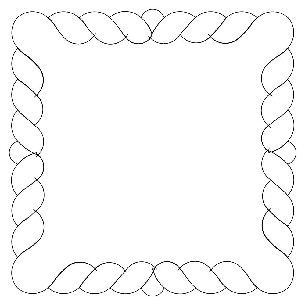 rope frame 2 Digital Pattern | Sweet Dreams Quilt Studio - Digital ...