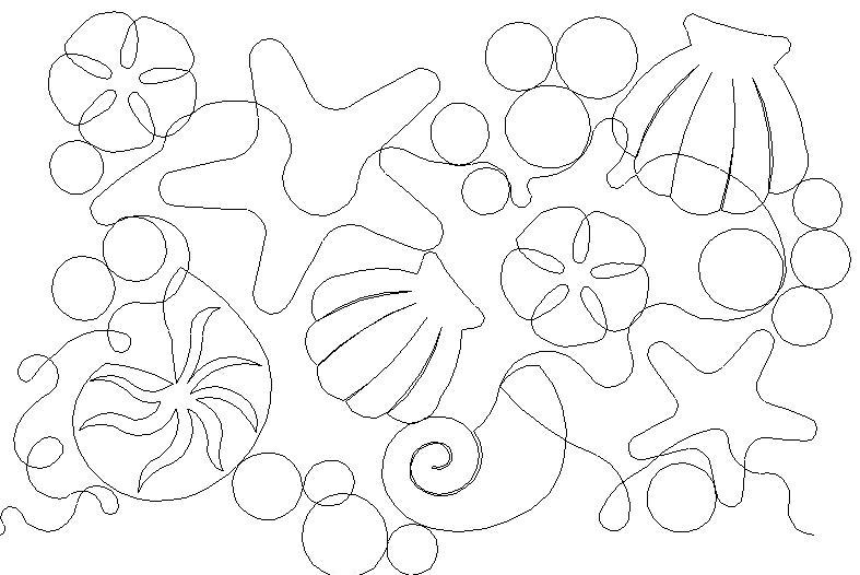 sea 2 Digital Pattern | Sweet Dreams Quilt Studio - Edge to Edge ...