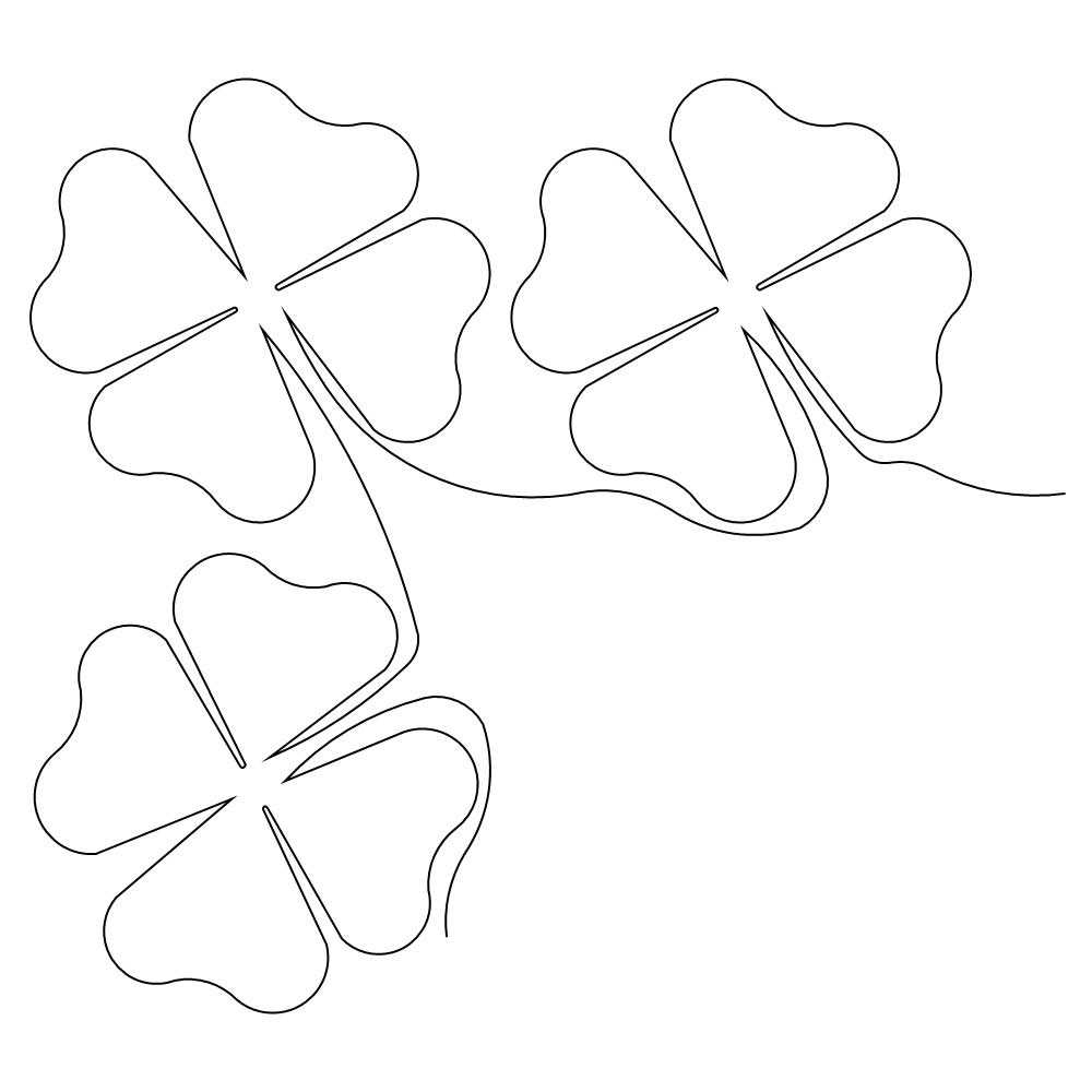 shamrock brd crn 002 - Digital Borders/Borders Corners Patterns | Sweet ...