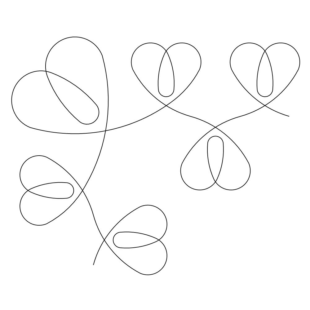 simple loop brd crn 002 Digital Pattern | Sweet Dreams Quilt Studio ...