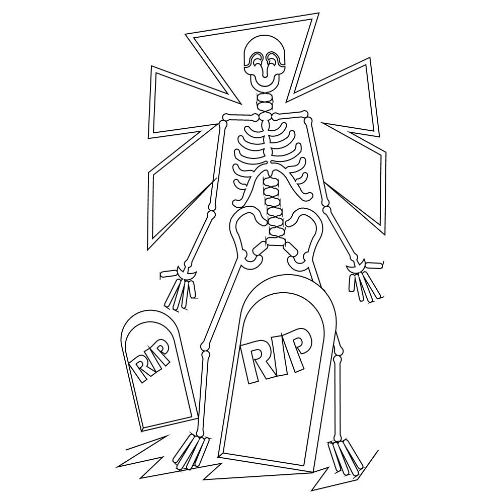 skeleton border Digital Pattern | Sweet Dreams Quilt Studio - Edge to ...