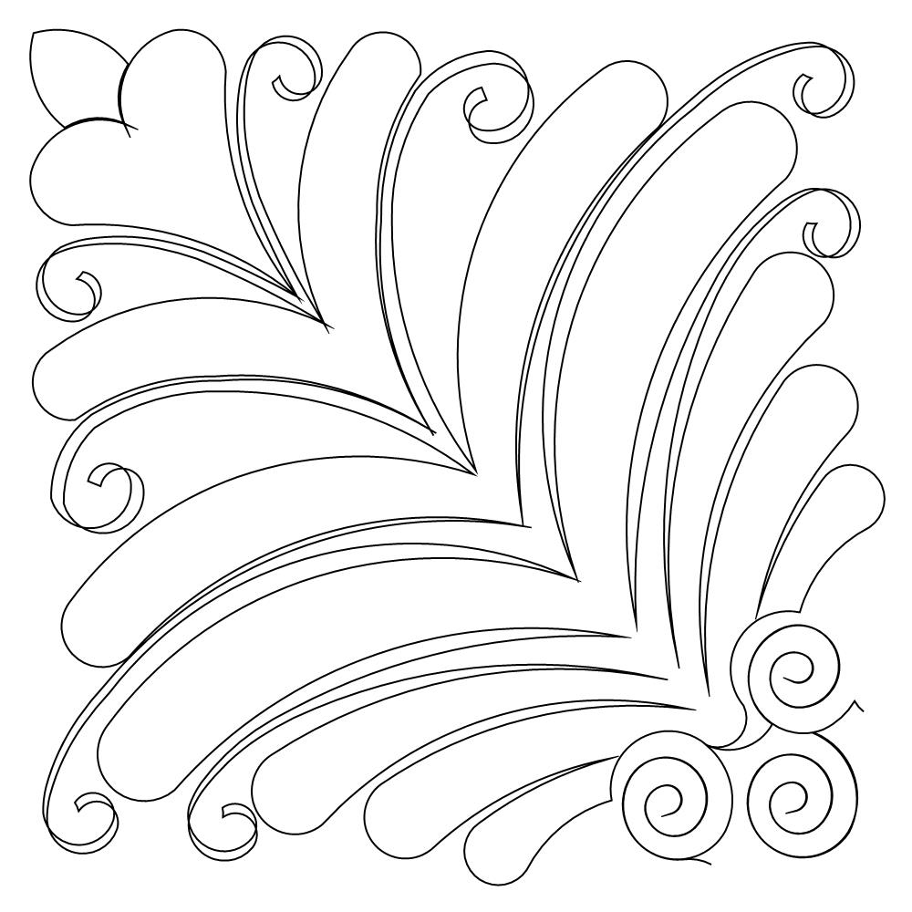 snake river brd crn 001 Digital Pattern | Sweet Dreams Quilt Studio ...