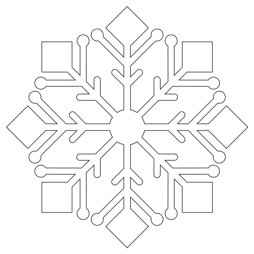 snowflake 038 Digital Pattern | Sweet Dreams Quilt Studio - Digital ...