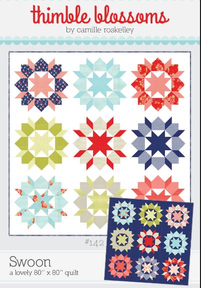 Thimbleblossoms Swoon Quilt Digital Pattern | Sweet Dreams Quilt Studio ...