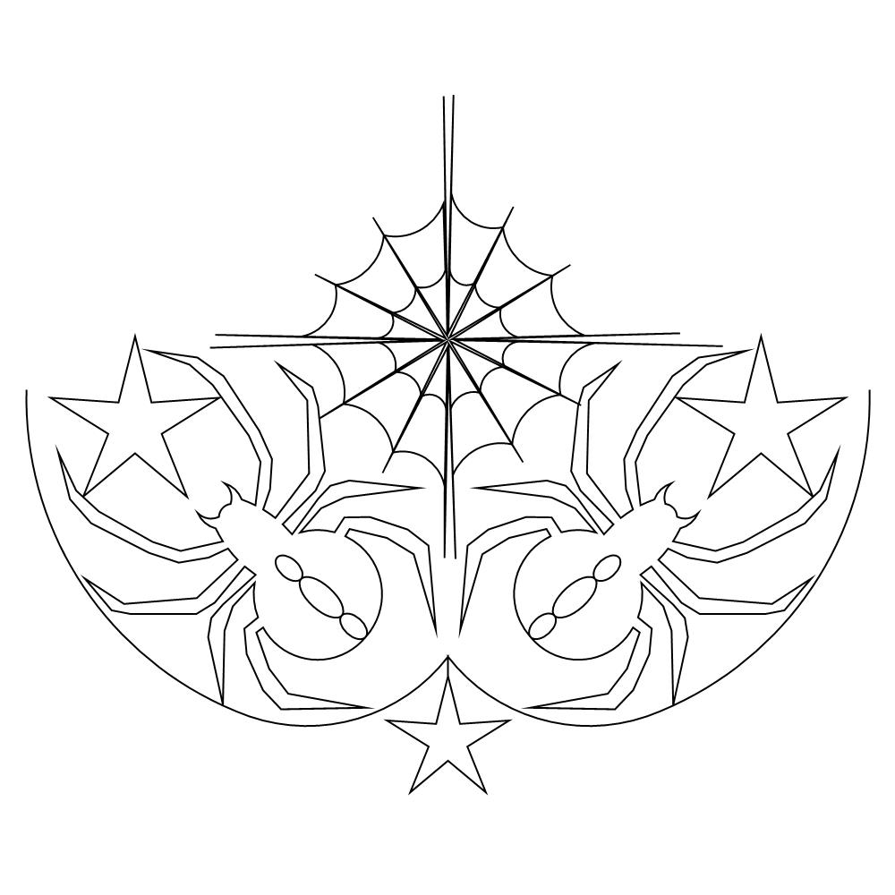 spider and web e2e 007 alt - Edge to Edge Quilting Patterns