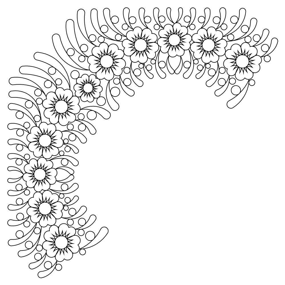 star fusion brd crn element Digital Pattern | Sweet Dreams Quilt Studio ...