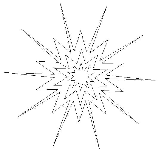 starburst 1 Digital Pattern | Sweet Dreams Quilt Studio - Digital Block ...