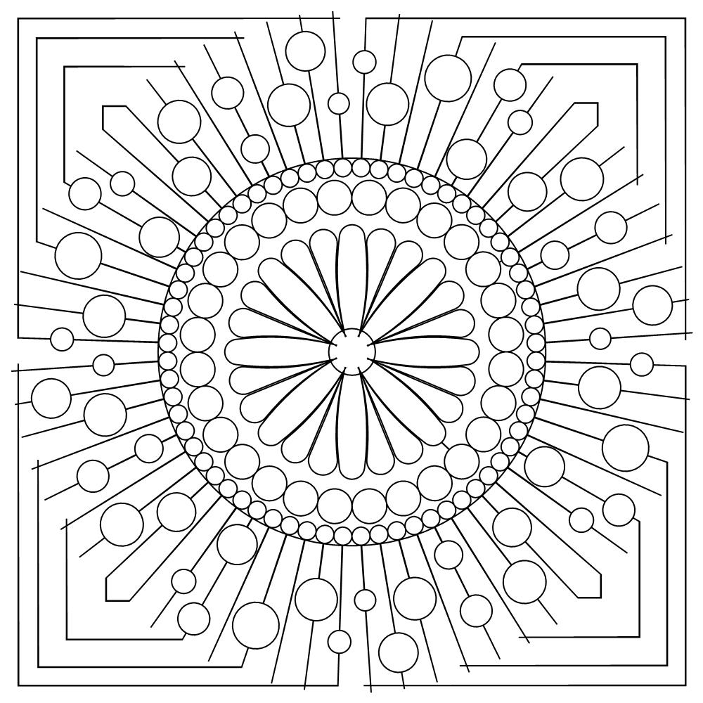 strip circle block 002 Digital Pattern | Sweet Dreams Quilt Studio ...
