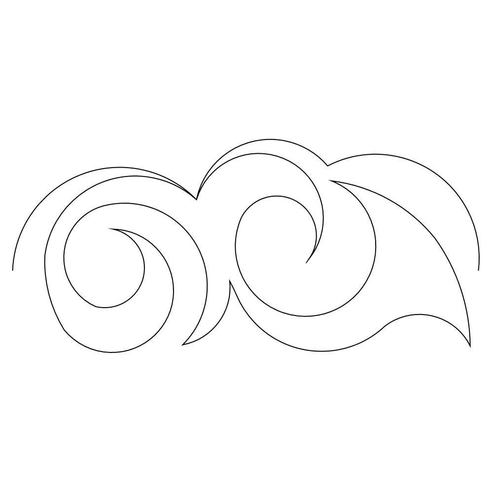 swish border 001 Digital Pattern | Sweet Dreams Quilt Studio - Digital ...