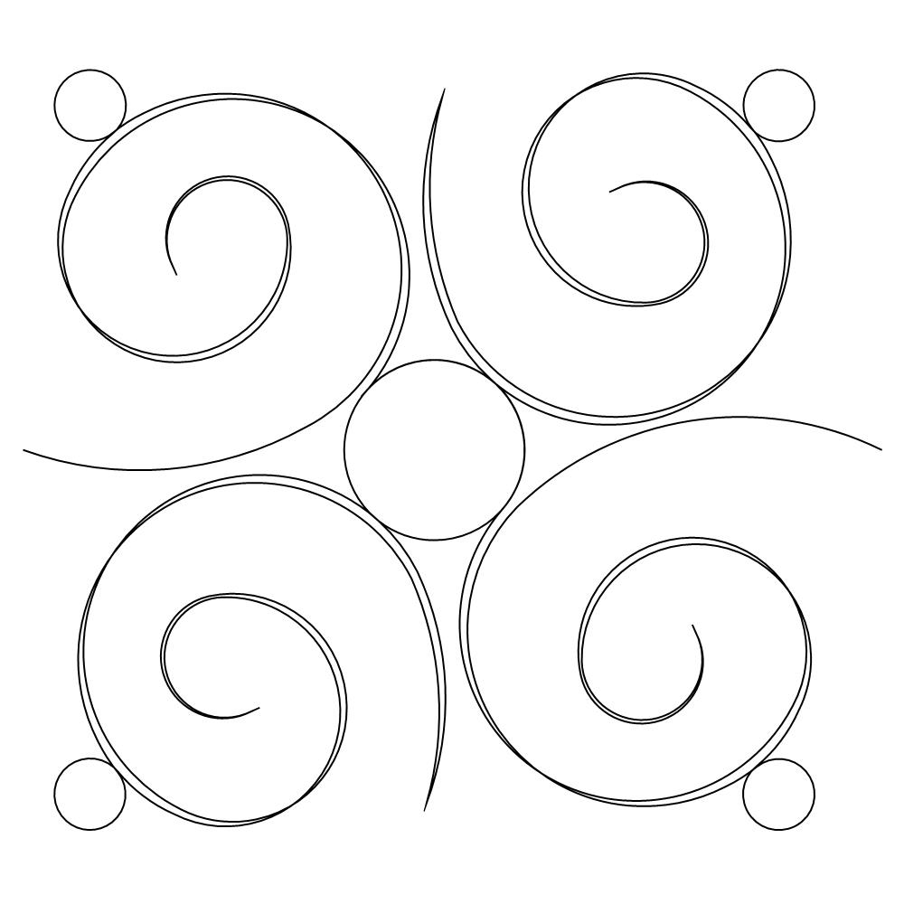 swoon baby e2e pano 001 - Edge to Edge Quilting Patterns