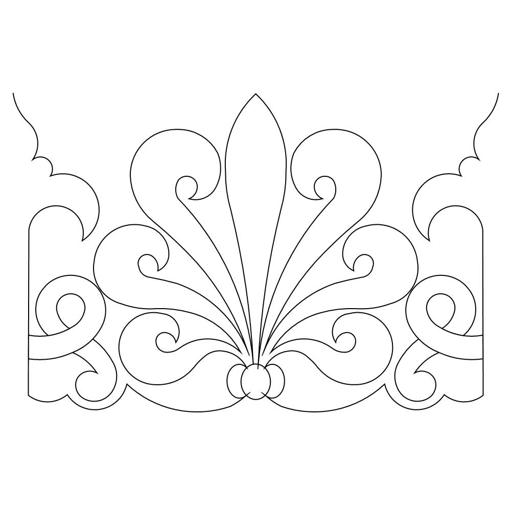 tanglewood border 001 - Digital Borders/Borders Corners Patterns ...