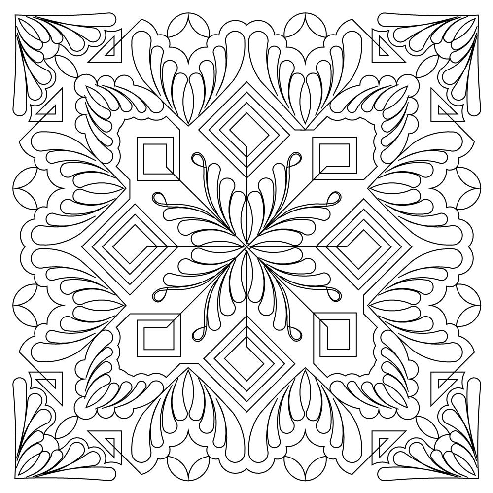 thimble blossom 001 Digital Pattern | Sweet Dreams Quilt Studio ...