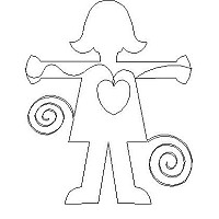 paper doll border 2 Digital Pattern | Sweet Dreams Quilt Studio