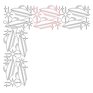 alien border 003 - Digital Borders/Borders Corners Patterns | Sweet ...