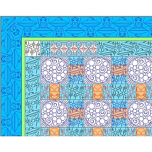 Alien Quilt Bundle - Digital Bundles Patterns | Sweet Dreams Quilt Studio