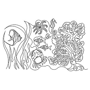 atlantis pano bottom 001 Digital Pattern | Sweet Dreams Quilt Studio ...