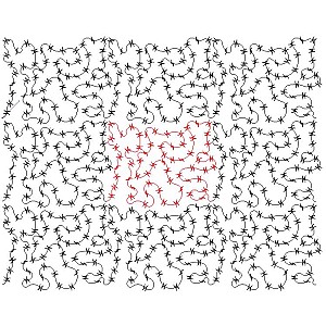 barbed wire pano 001 Digital Pattern | Sweet Dreams Quilt Studio - Edge ...