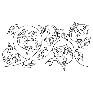 bass pano 001 Digital Pattern | Sweet Dreams Quilt Studio - Edge to ...