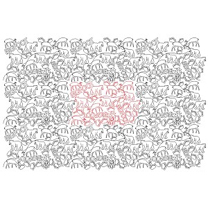 bigfoot woods pano 001 Digital Pattern | Sweet Dreams Quilt Studio ...