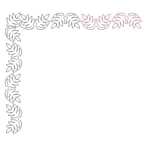 breadfruit border 001 Digital Pattern | Sweet Dreams Quilt Studio ...