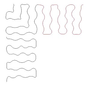 bumpy square border 002 Digital Pattern | Sweet Dreams Quilt Studio ...